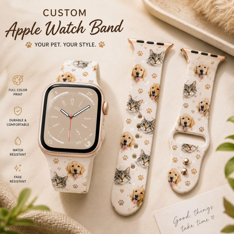 Silicone Dog Watch Bands - Etsy