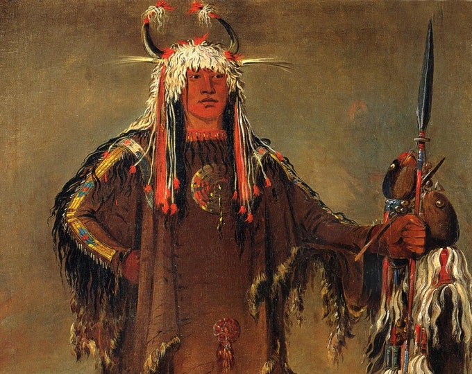 George Catlin: the Indian Gallery Peh-to-pe-kiss - Etsy