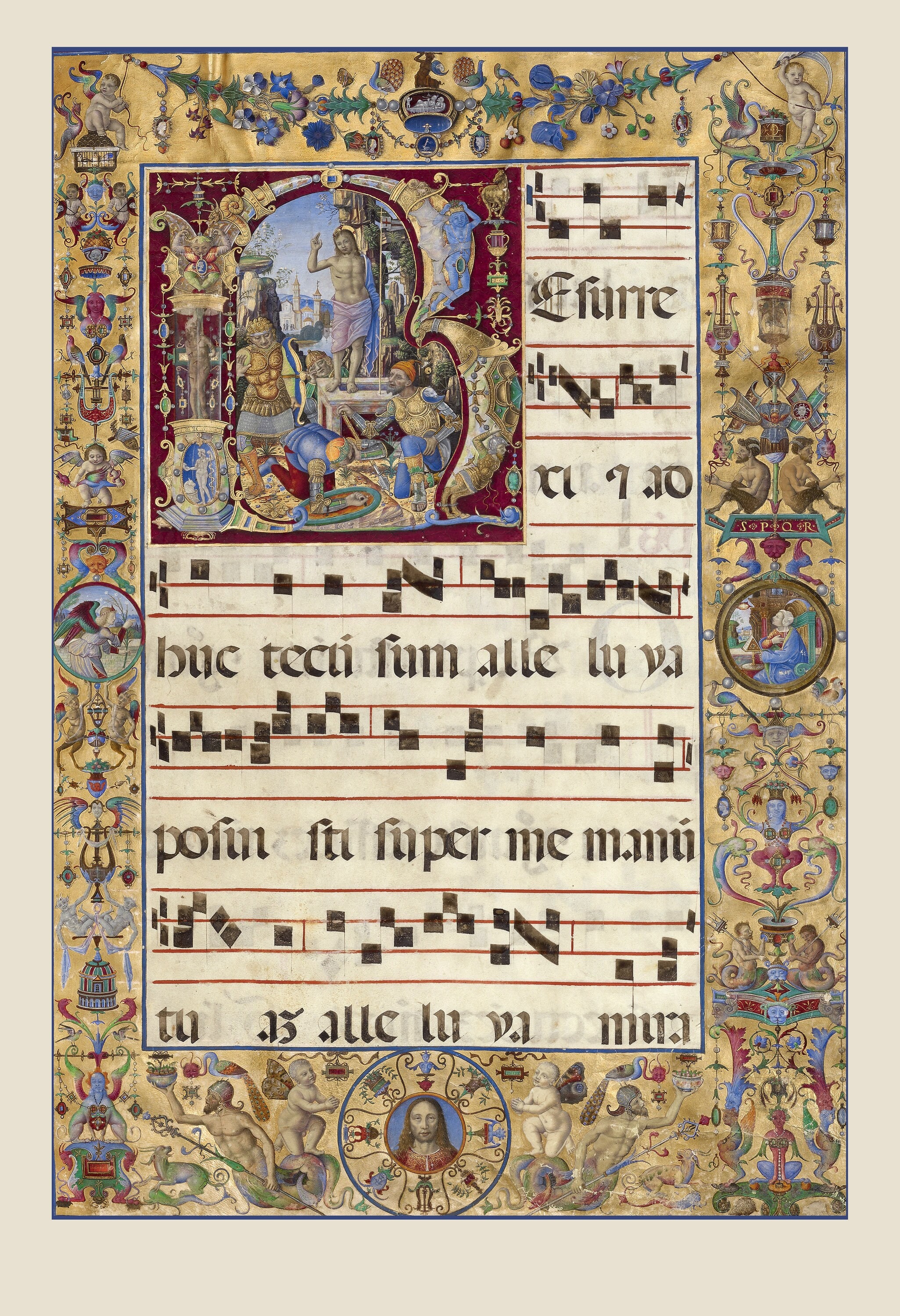 Illuminated Manuscript Paper