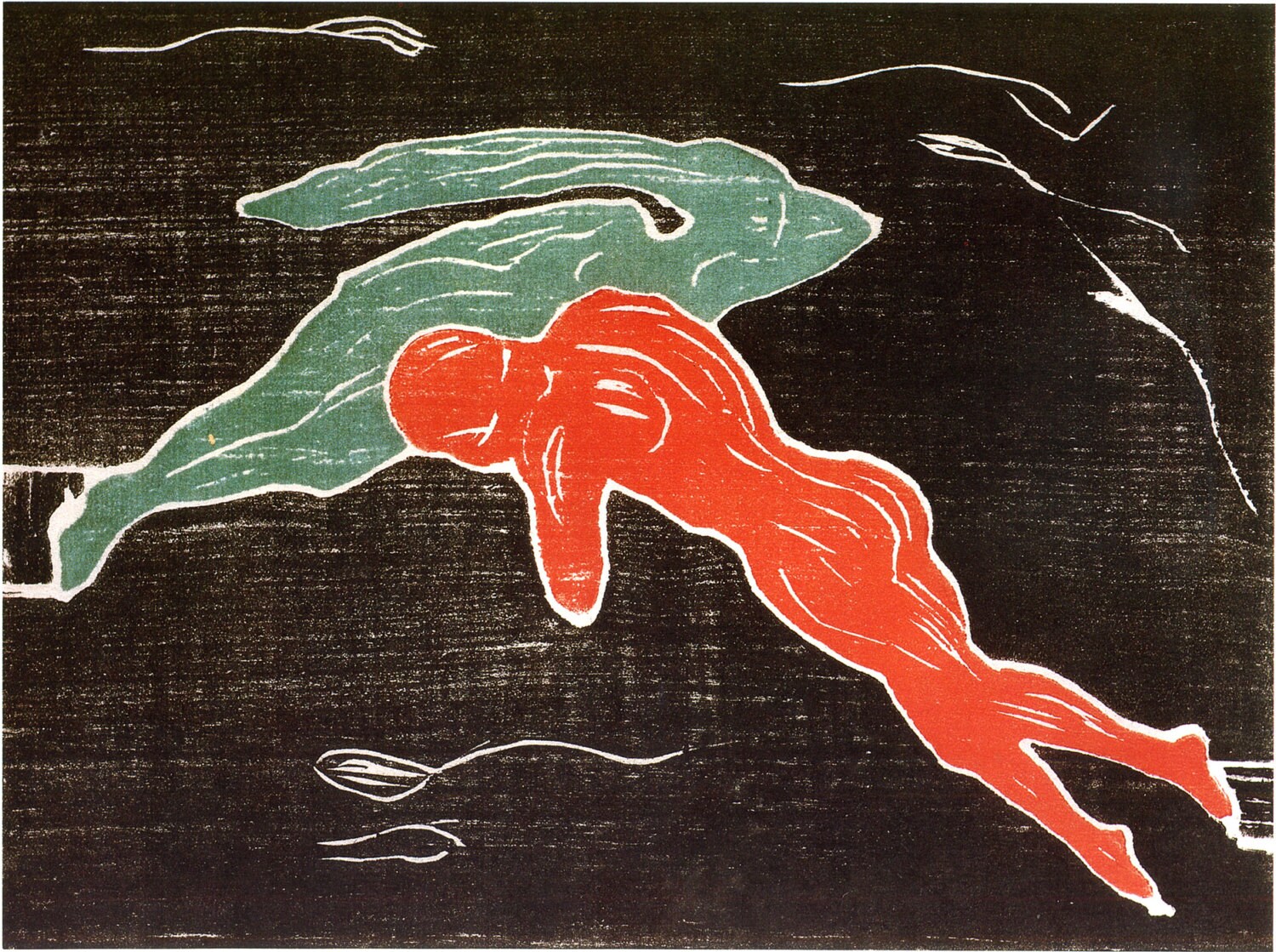 Fine Art Reproduction. Encounter in Space1899 by Edvard | Etsy