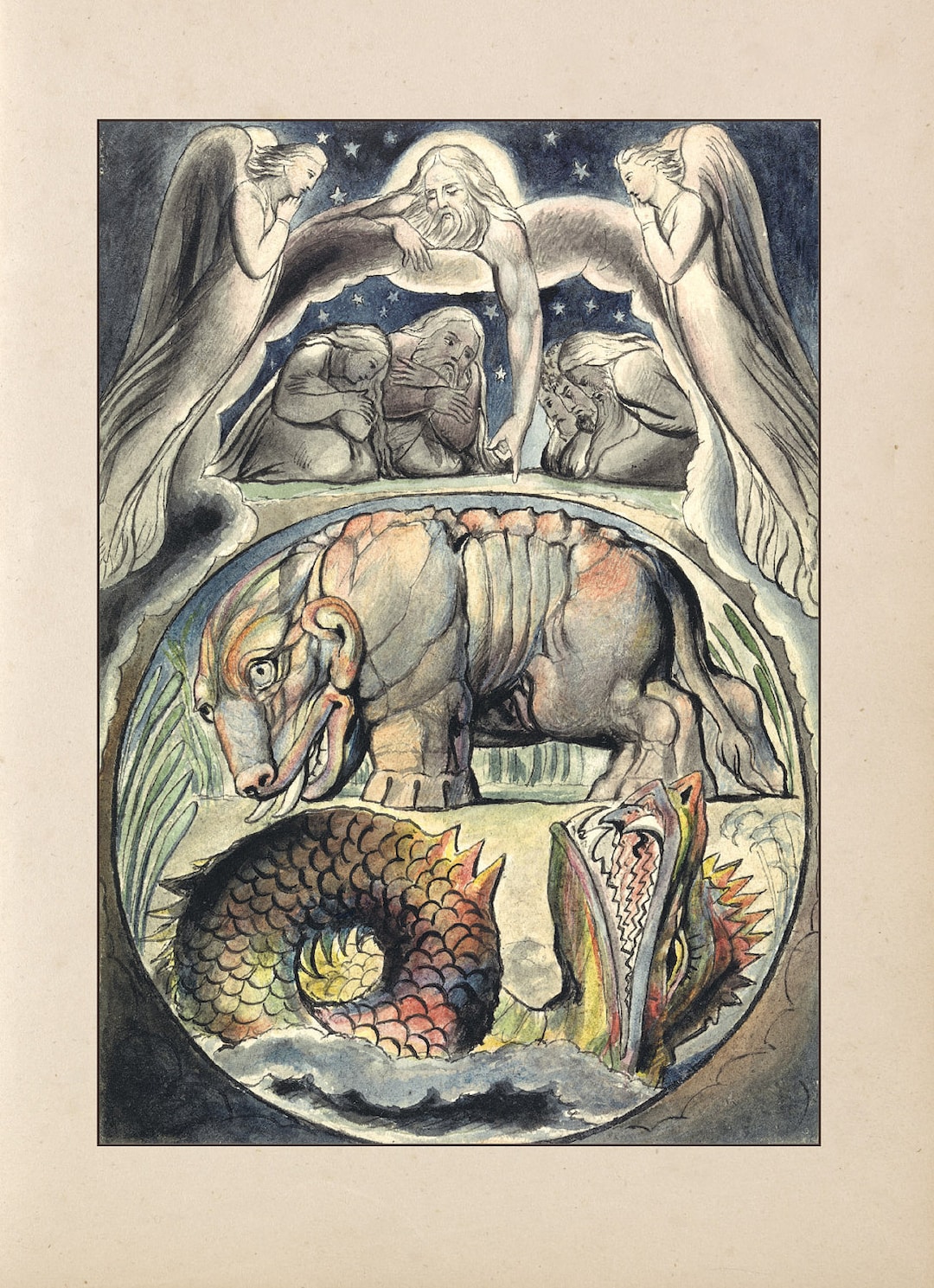 The Prints of William Blake. the Watercolor Illustrations for the Book ...