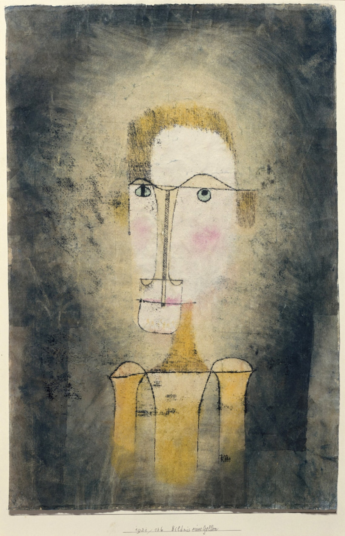 20th Century Expressionism: Paul Klee Print Reproduction - Portrait of ...