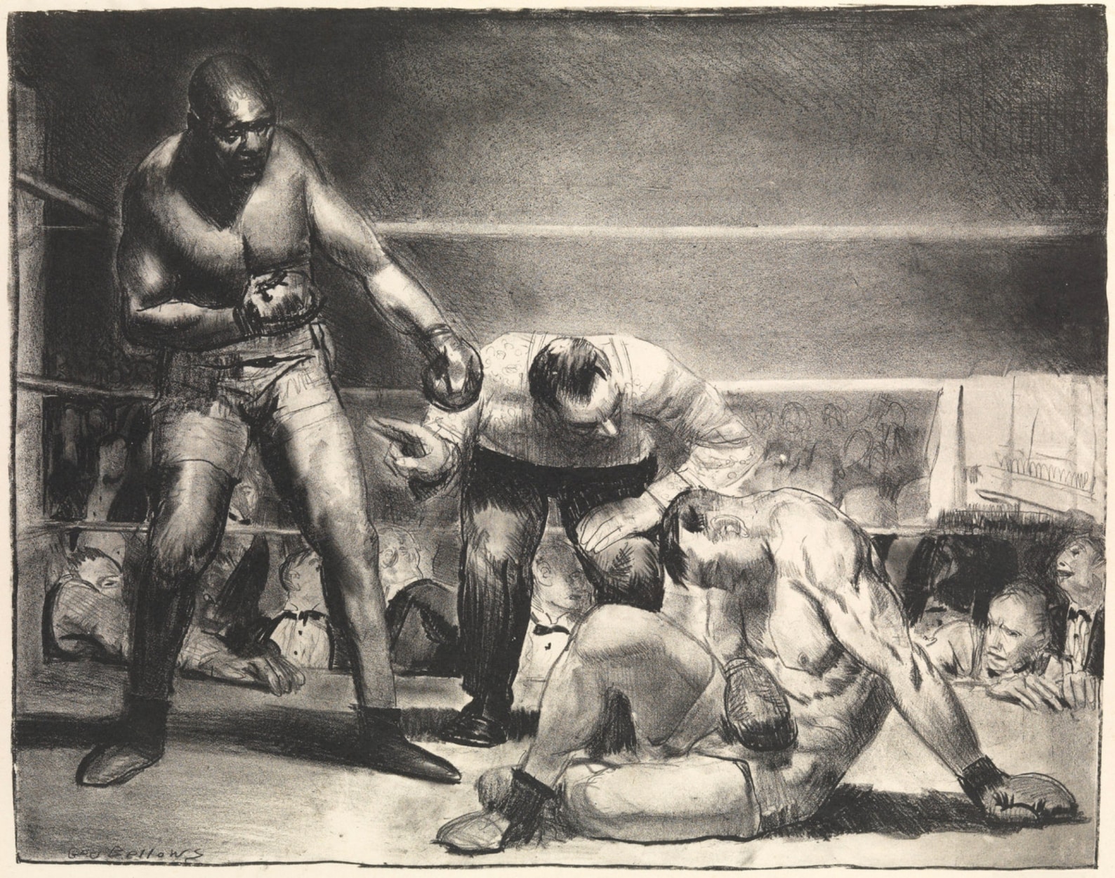 George Bellows Reproductions Boxers: the White Hope - Etsy