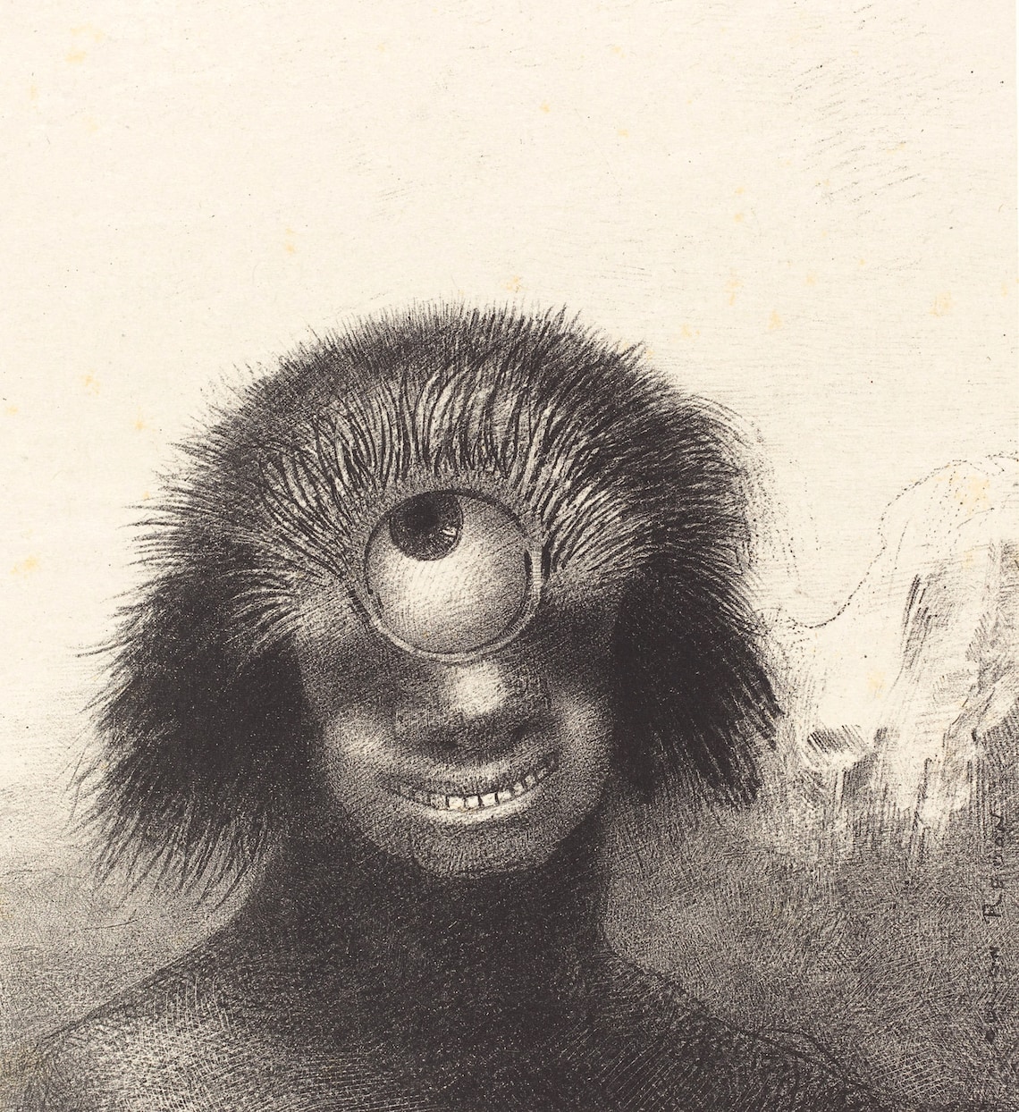 Fine Art Reproduction. The Cyclops 1883 by Odilon Redon . | Etsy