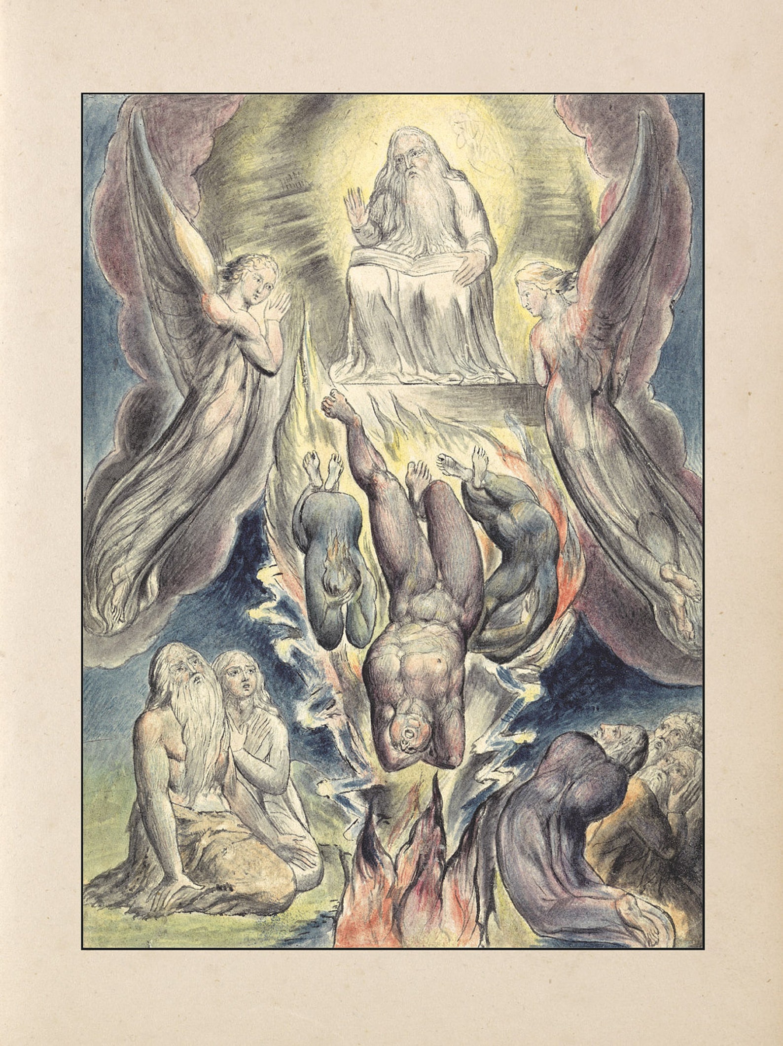 The Prints of William Blake. The Watercolor Illustrations for | Etsy