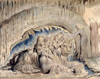 William Blake Beast - Etsy
