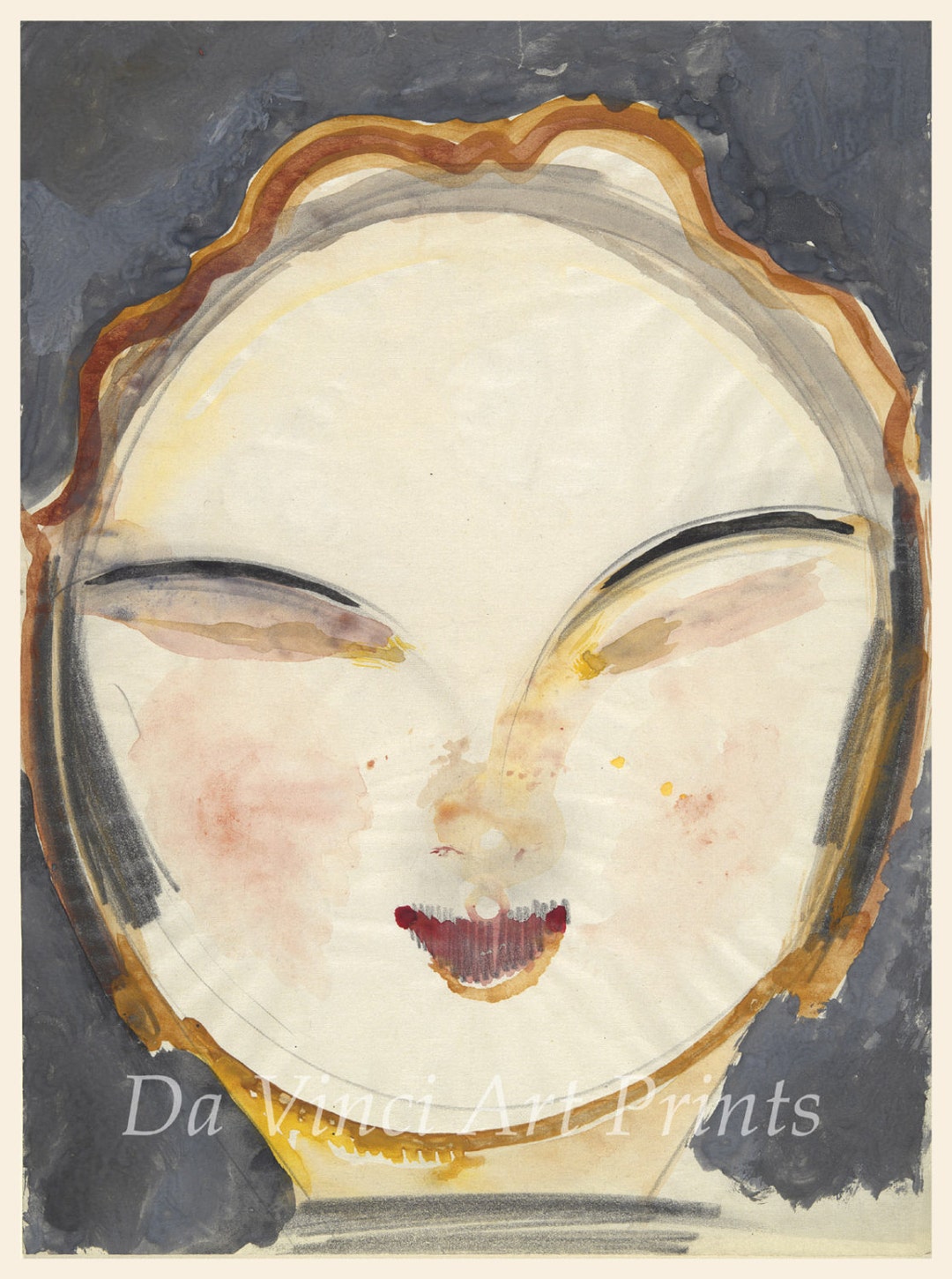 20th Century Expressionism: Gustave De Gwozdecki Reproduction - Head No ...