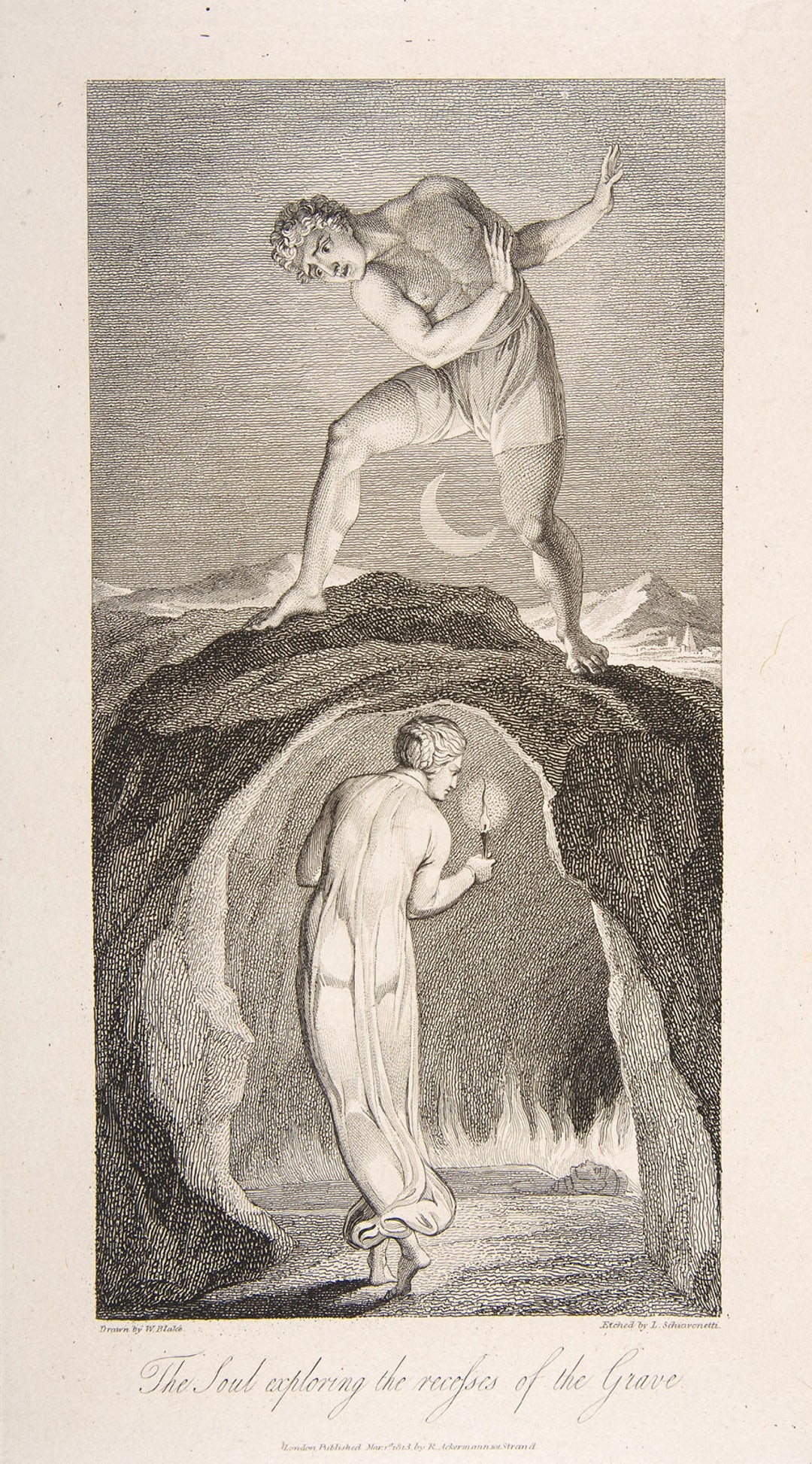 The Engravings of William Blake: Illustrations for 'The Grave' The Soul ...