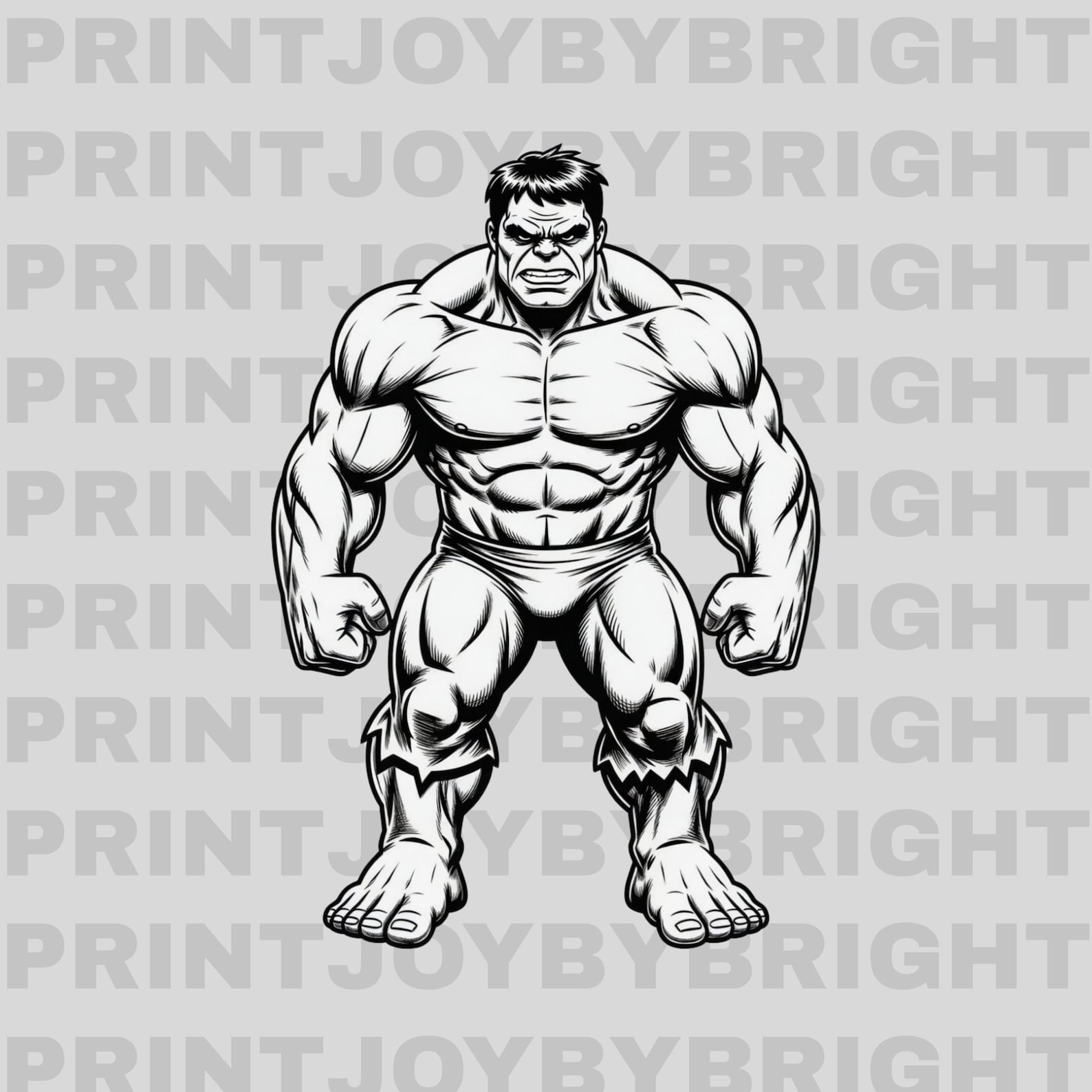 Hulk heroico SVG PNG, diseño de silueta de superhéroe audaz, archivo de ...