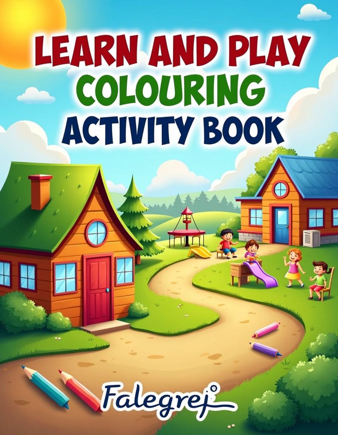 Learn and Play Coloring Activity Book - Etsy