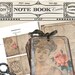 Printable NOTEBOOK COVERS Digital Template Notepad Cover DIY Papercraft ...
