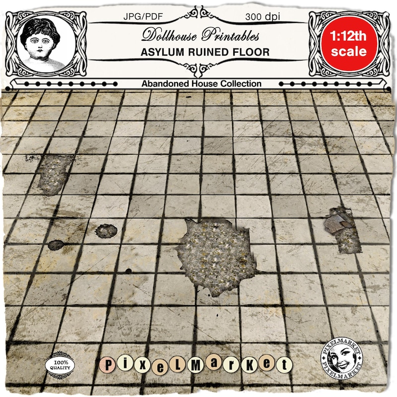 1/12 Ruin Diorama - Etsy