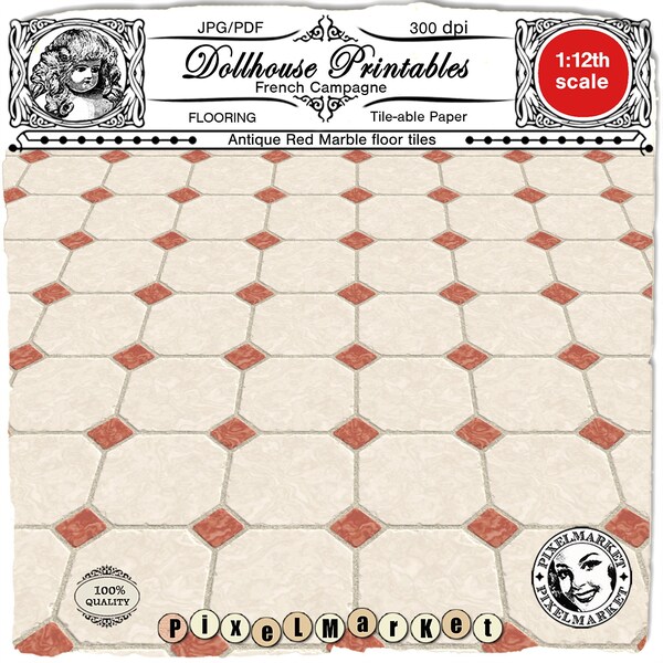 Antique French Tiles - Etsy