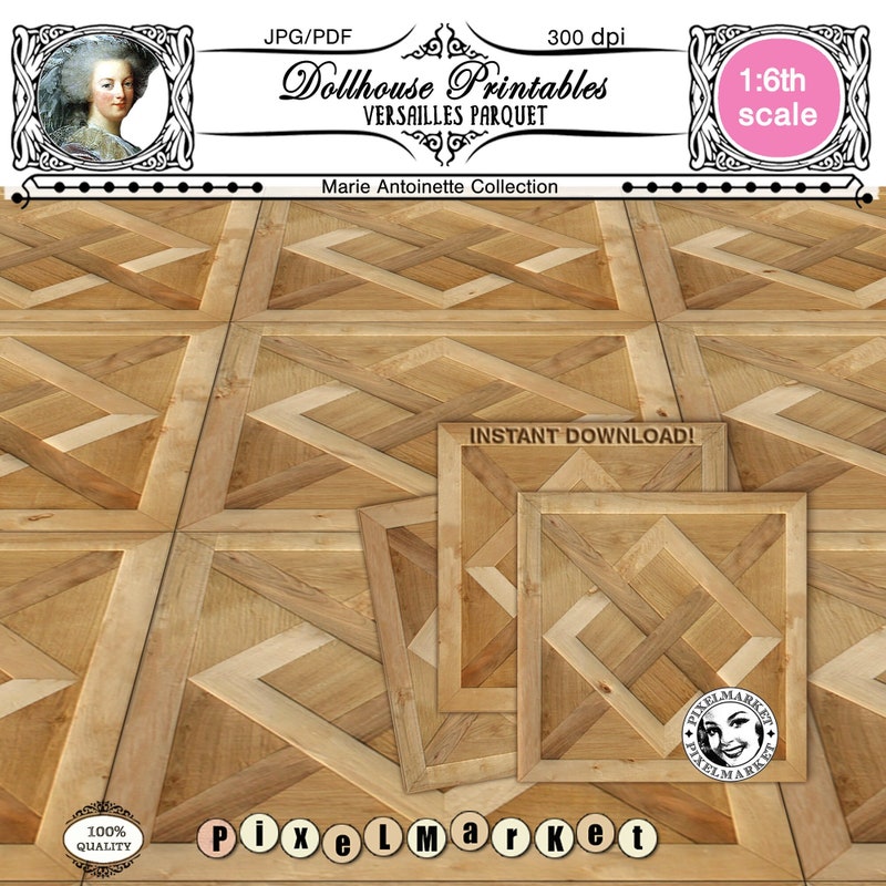 Miniature Wood Floor - Etsy