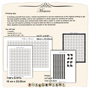 DOLLHOUSE FLOORING 1/12th Checkered Flooring and Frieze Diamond Floor ...
