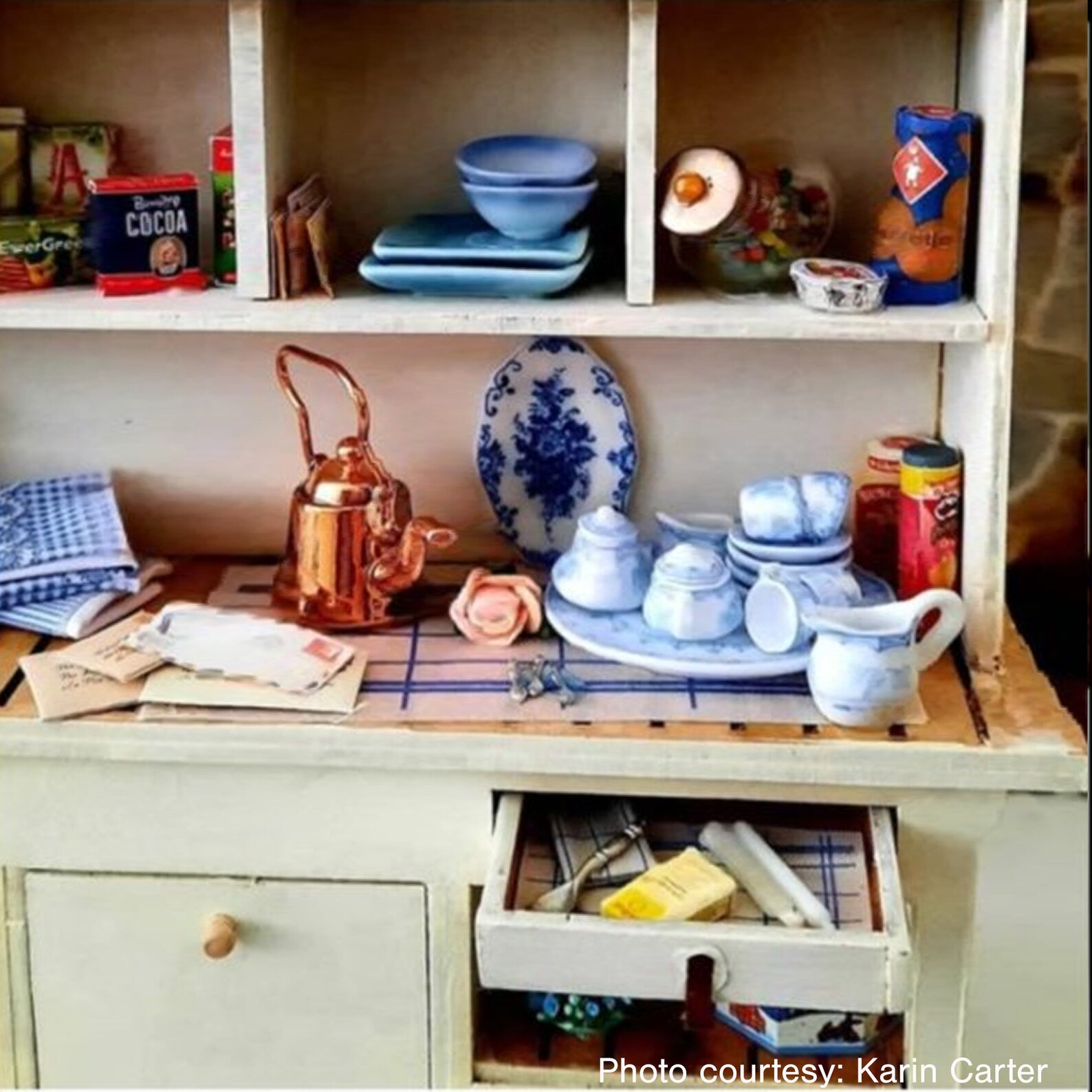 DOLLHOUSE PRINTABLES Miniature Kitchen TOWELS Digital Template - Etsy