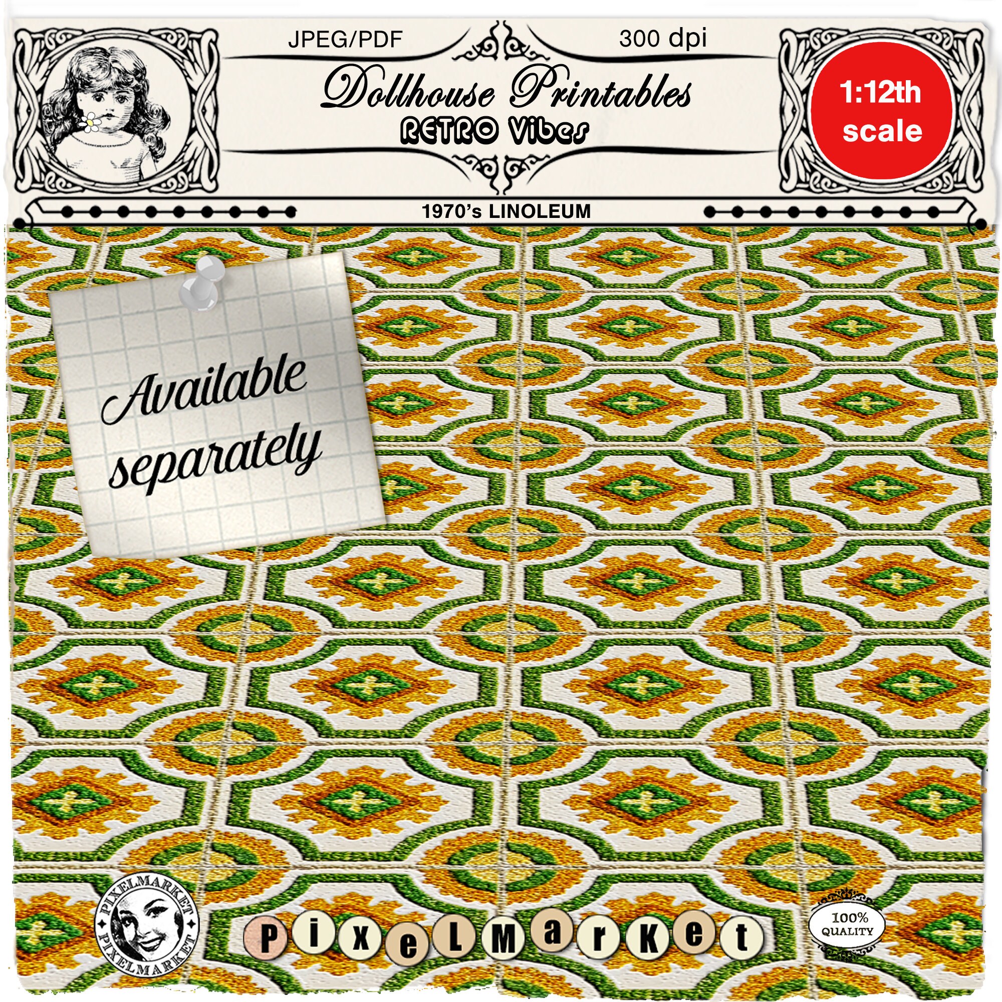 Miniature TERRAZZO TILES Printable Flooring Wallpaper Use for - Etsy