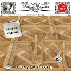 DOLLHOUSE Marble Floor Tiles Elegant Miniature Flooring Cream Tiles ...