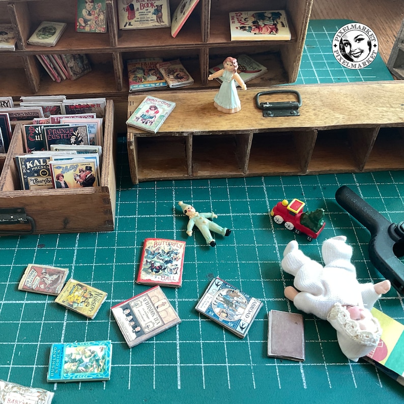 Victorian NURSERY BOOKS COVERS Printable Template 1/12 - Etsy