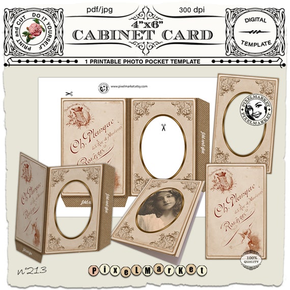 French Frame Template