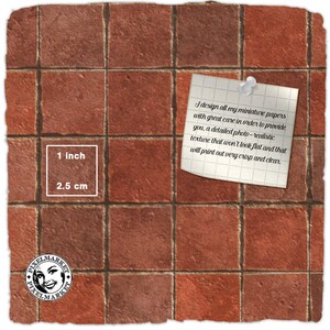 SPANISH TILES Rustic Flooring Printable Terracotta Floor Tiles Download ...