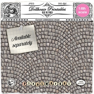 1/6 DOLLHOUSE Baroque Flooring Venetian Marble Floor Tiles Printable ...