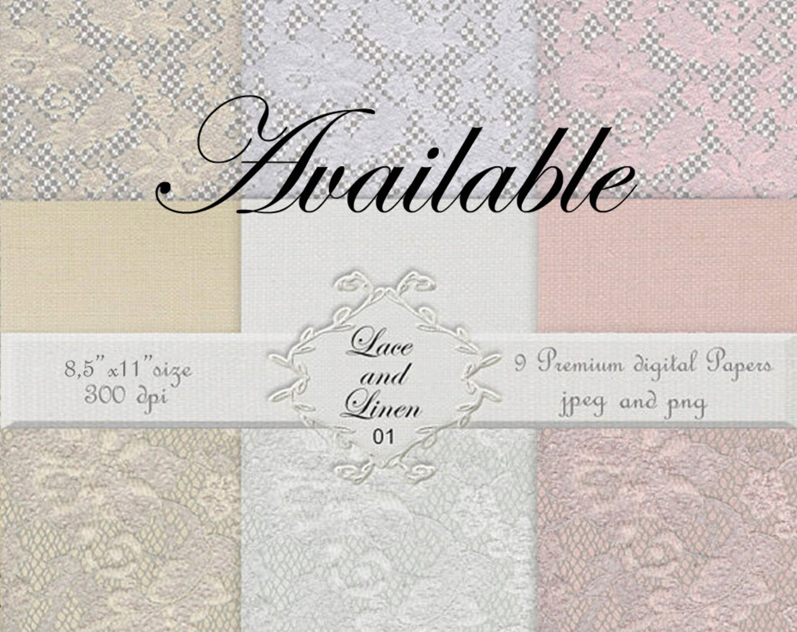 Digital RED LACE Overlay & LINEN Paper Textured Background - Etsy