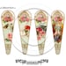 Victorian HAND FAN Template Printable Folding Fan Diy Papercraft ...