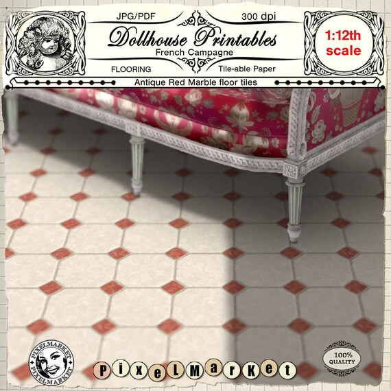 Dolls & Miniatures 12th Scale Dolls House Miniature Digital Sheets ...