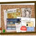 Cork Pin Board Clip Art Kit Including Cork Texture Digital Frame Note ...