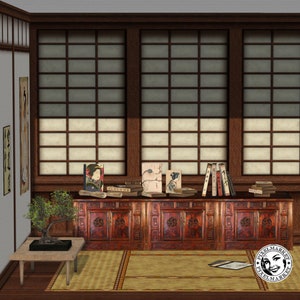 Printable Japanese Book Covers Calligraphy Scrolls and Art Prints ...