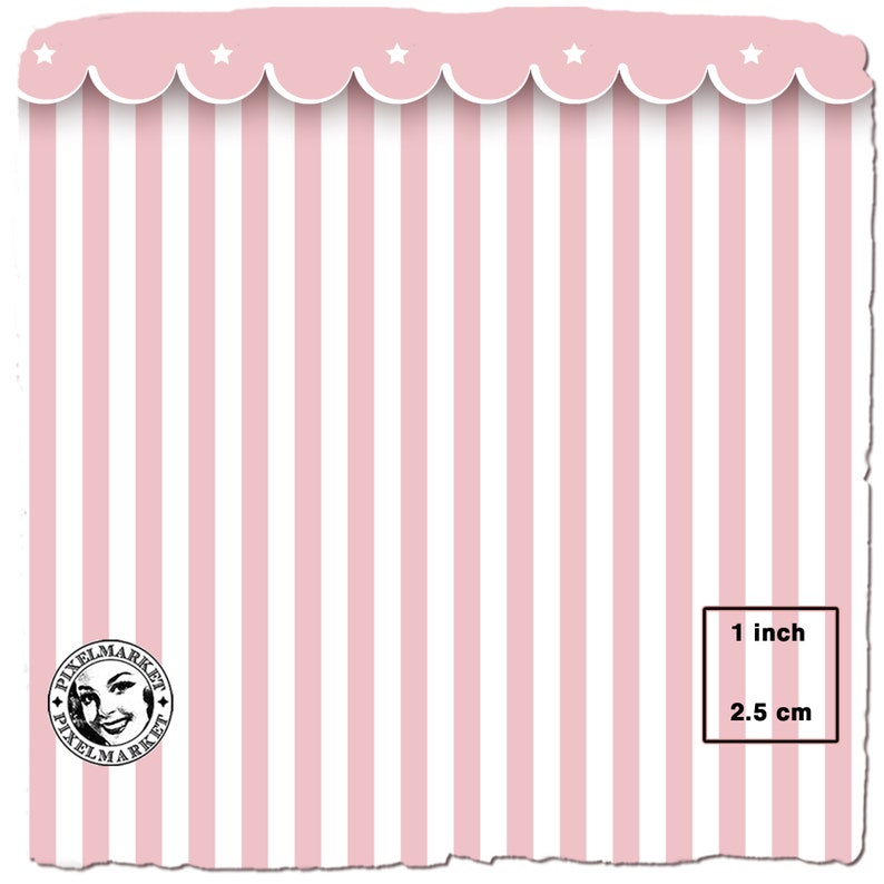 DOLLHOUSE Printable NURSERY Wallpaper With Border and Wainscot for 1/6 ...