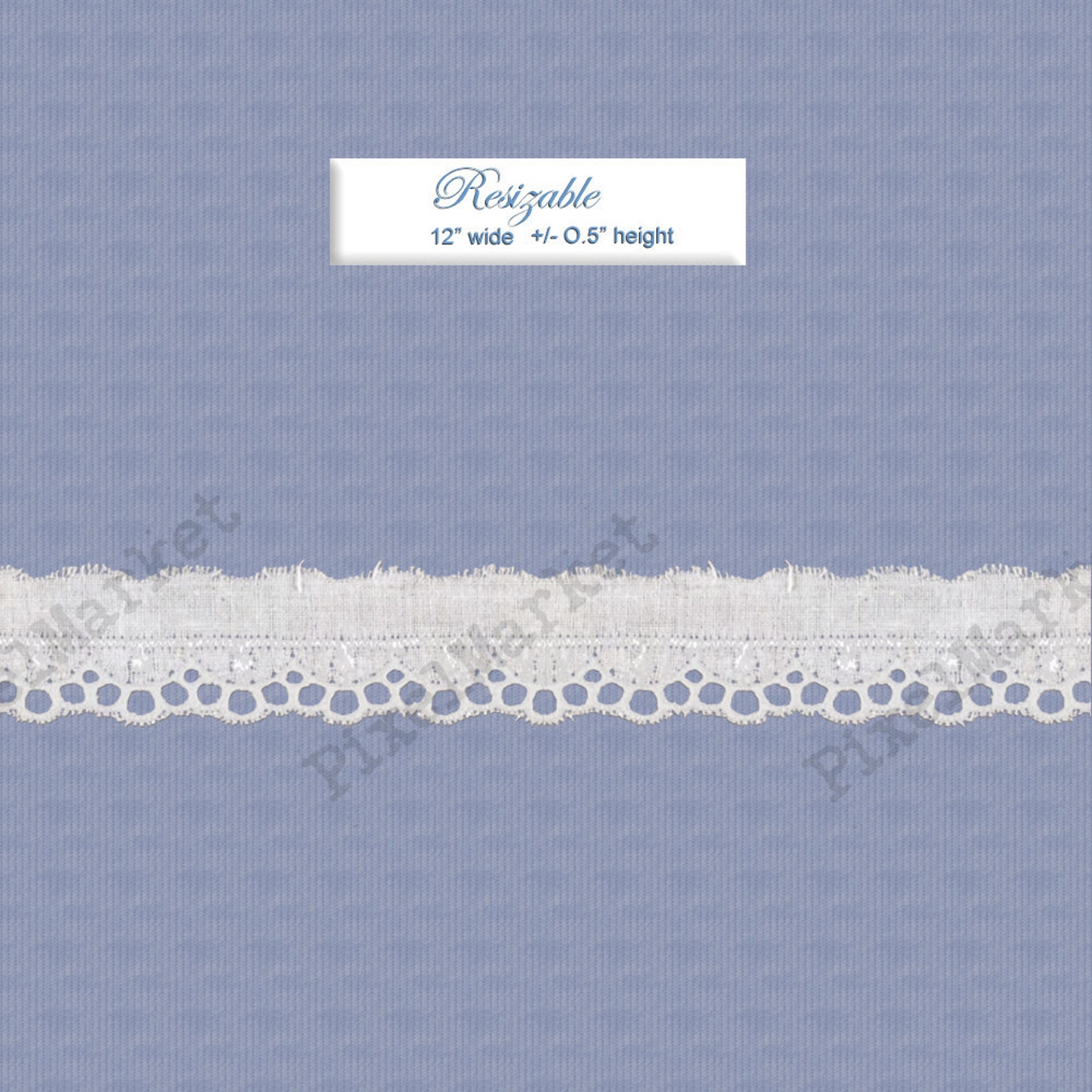Instant Download DIGITAL Realistic LACE BORDERS Printable - Etsy