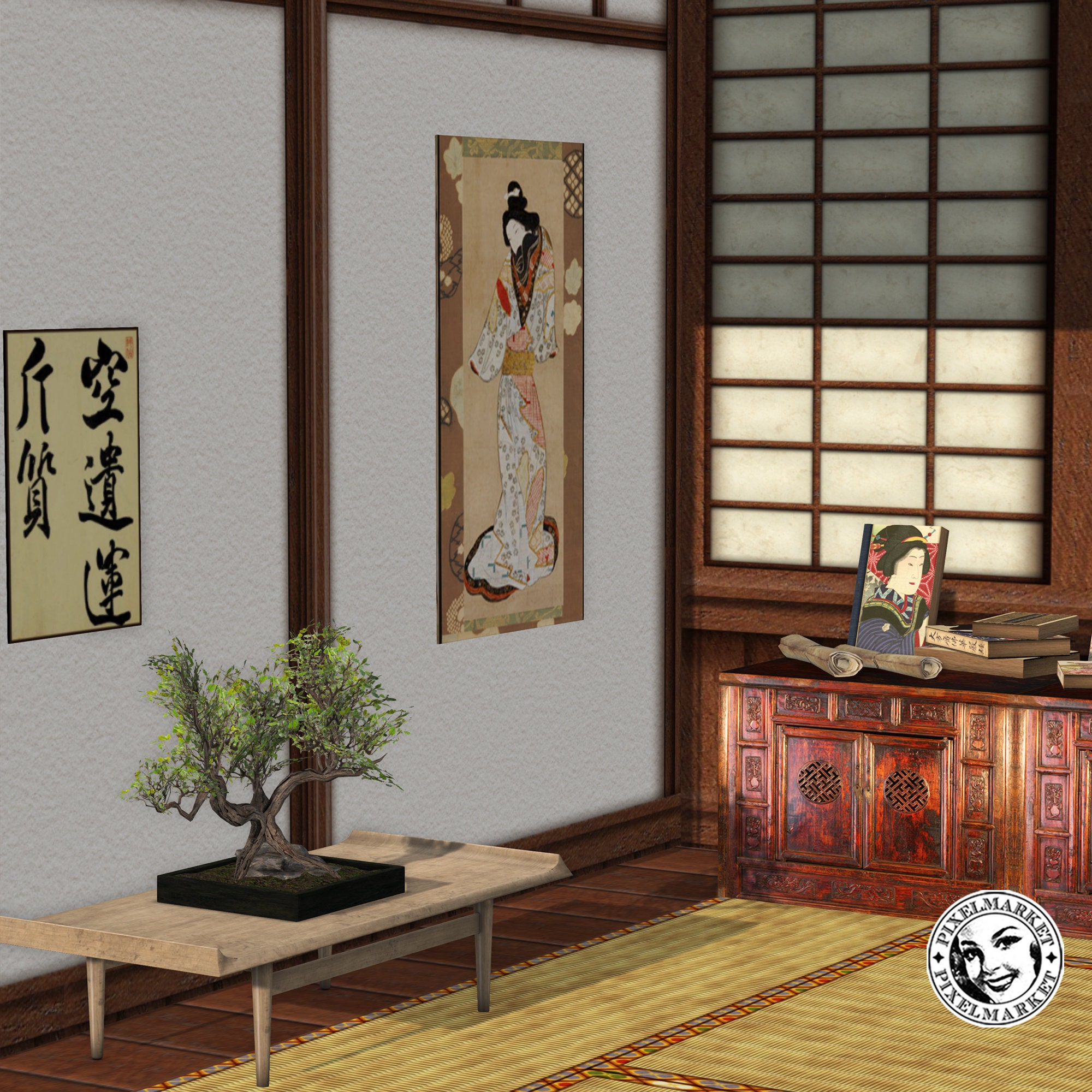 Printable Japanese Book Covers Calligraphy Scrolls and Art - Etsy UK