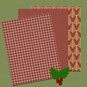 NORDIC PAPERS SET Printable Giftwrap Primitive Wrapping Paper ...