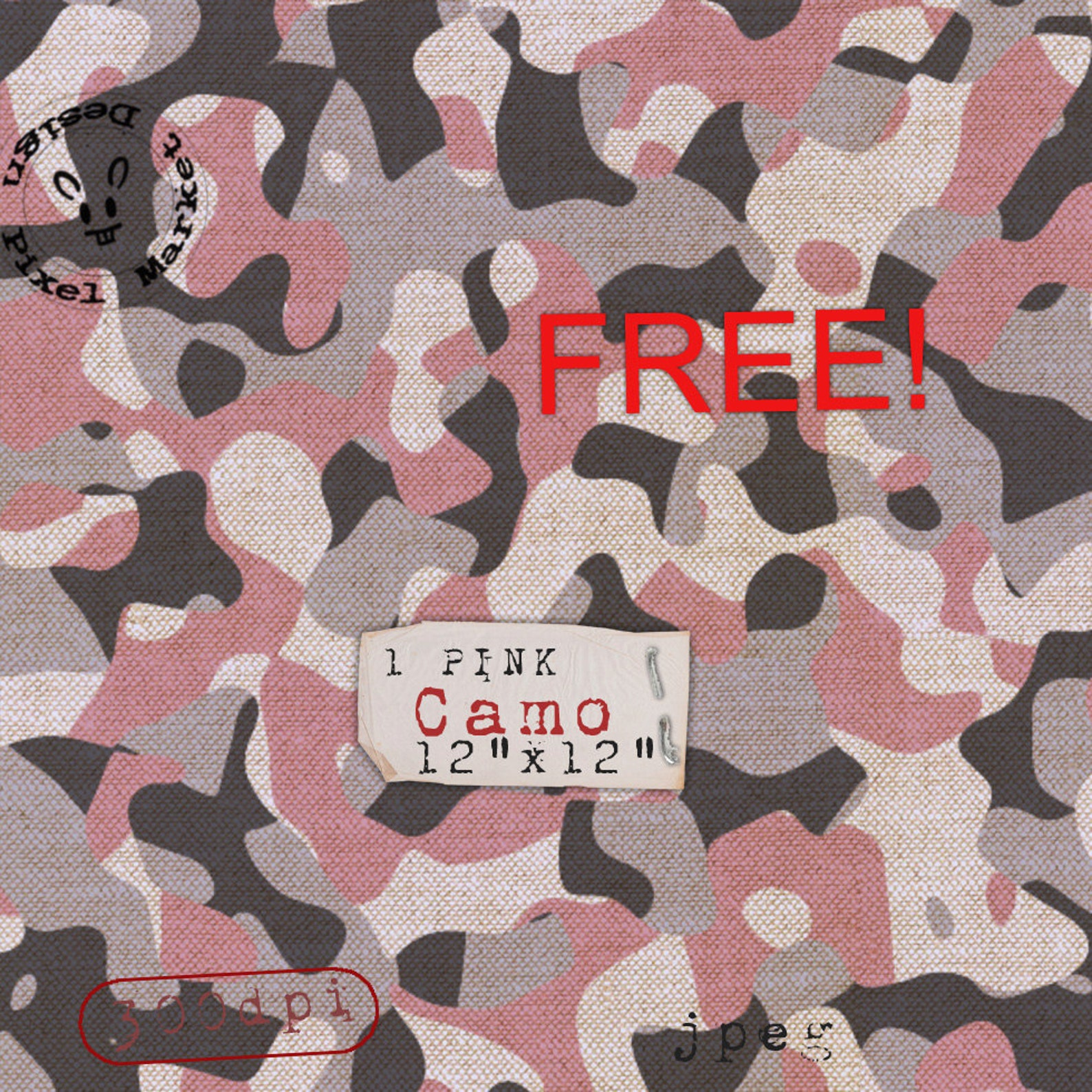 Digital CAMO PAPER Realistic Military Fabric Texture | Etsy