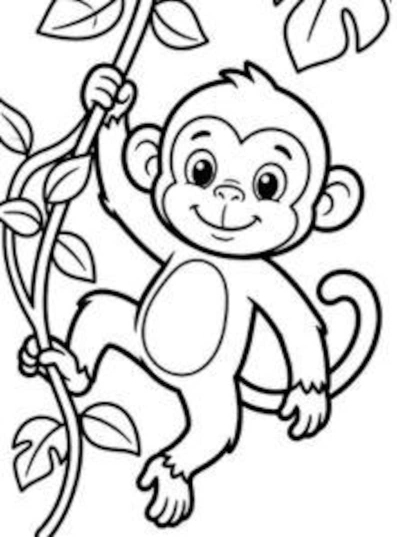 20 Printable Animal Coloring Pages | Zoo, Farm, Jungle, Pets (PDF ...