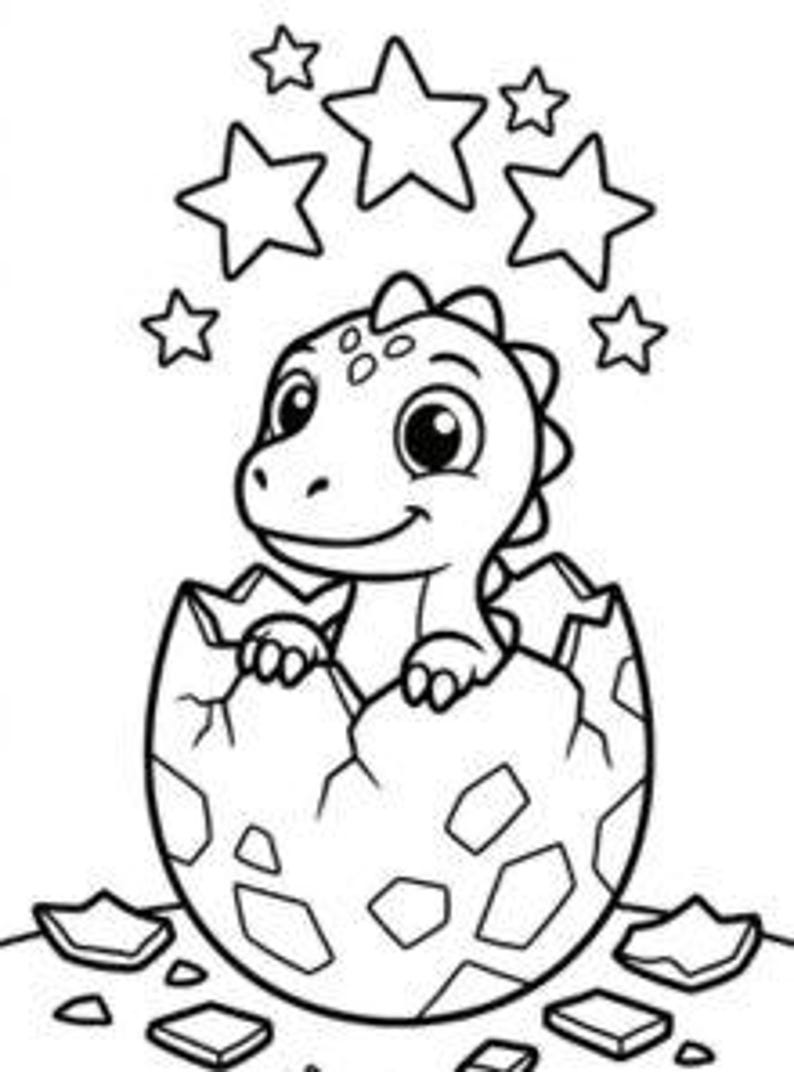 Dinosaur Coloring Pages for Kids | 20 Printable Prehistoric Activity ...