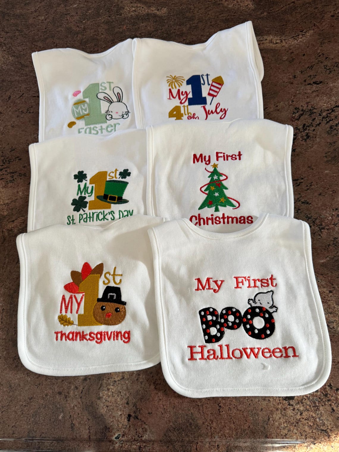 Holiday Bibs - Etsy