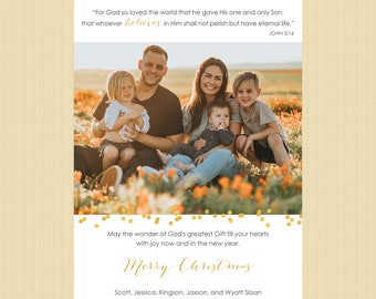 John 3 16 Card | Etsy