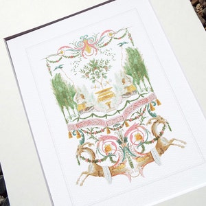 Antique French Decorative Pattern 8 Fine Art Print on Archival ...