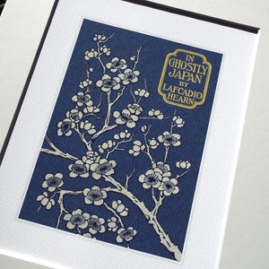 Set of 6 Antique Japanese Themed Book Cover Prints on Watercolor Paper ...