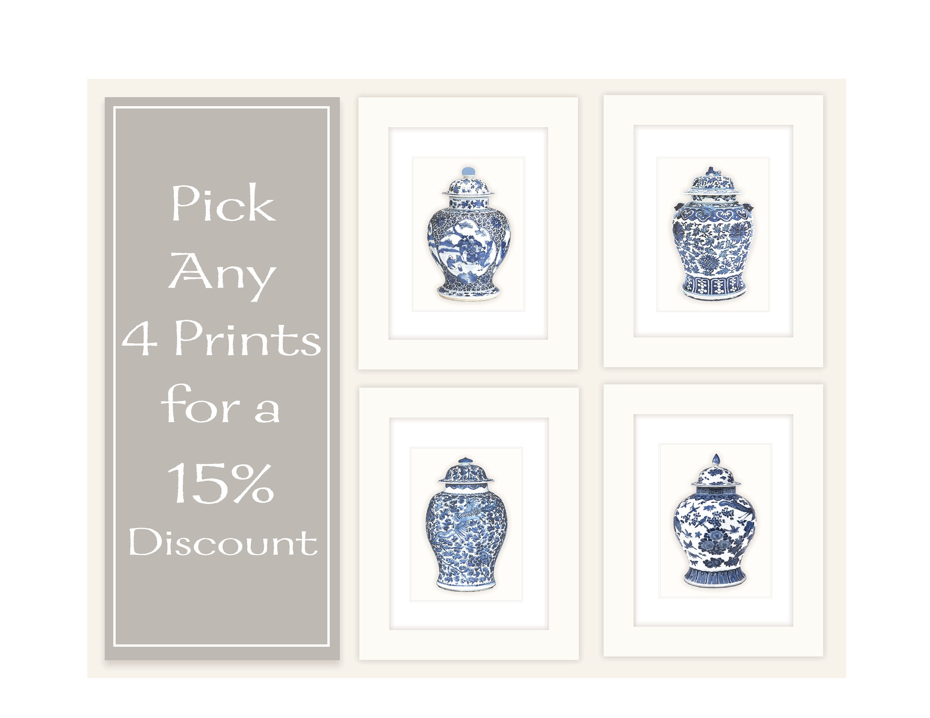 Any 4 Prints for 15% Discount - Etsy