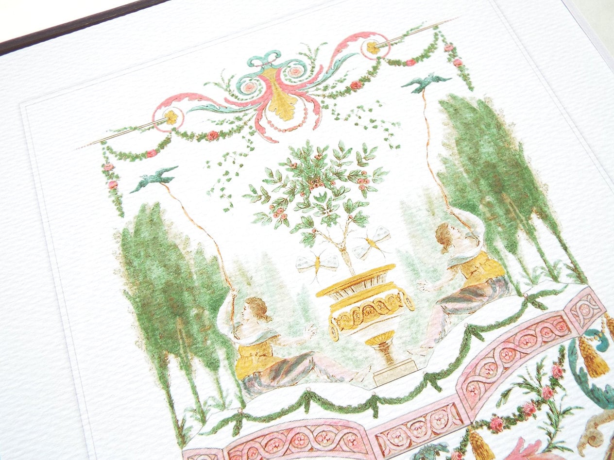 Antique French Decorative Pattern 8 Fine Art Print on Archival - Etsy