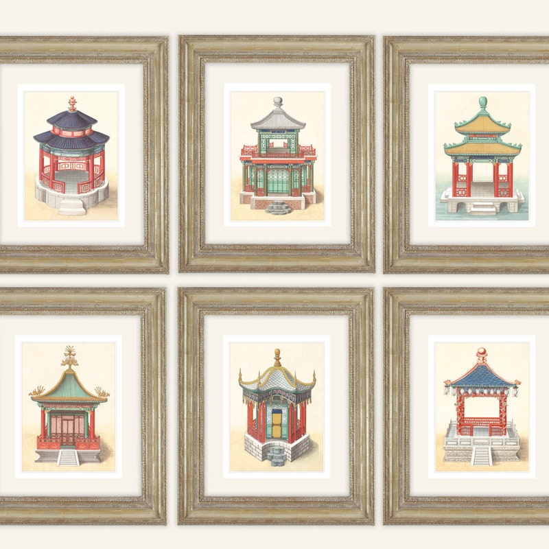 Pagoda Wall Prints - Etsy