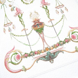 Antique French Decorative Pattern 7 Fine Art Print on Archival ...