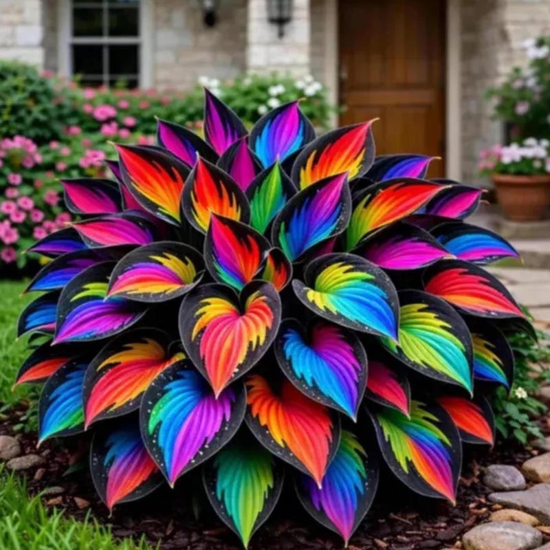 Hosta Rainbow Plants - Etsy