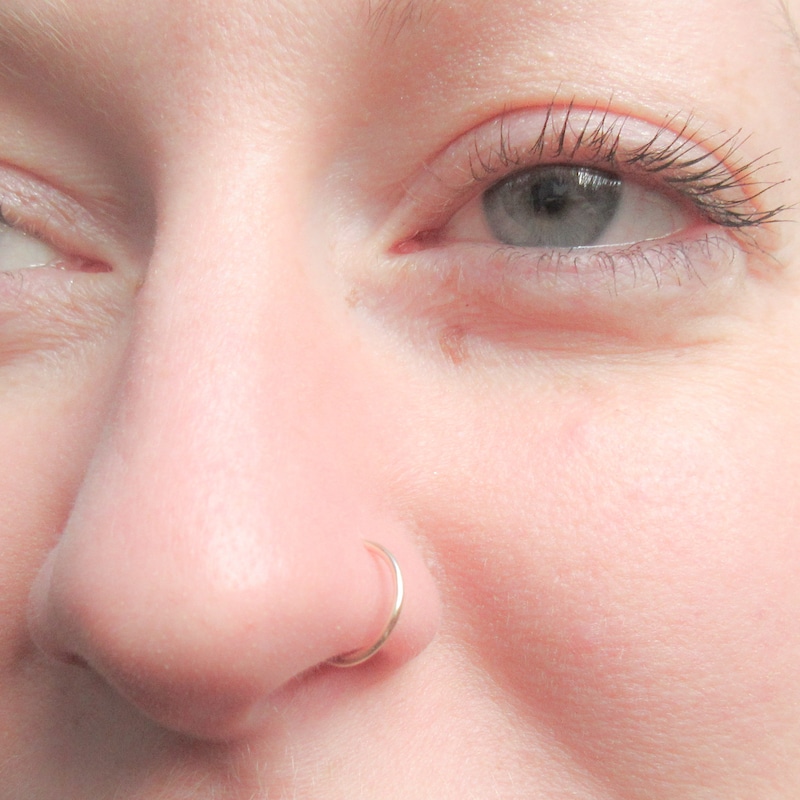 Nose Hoop - Etsy