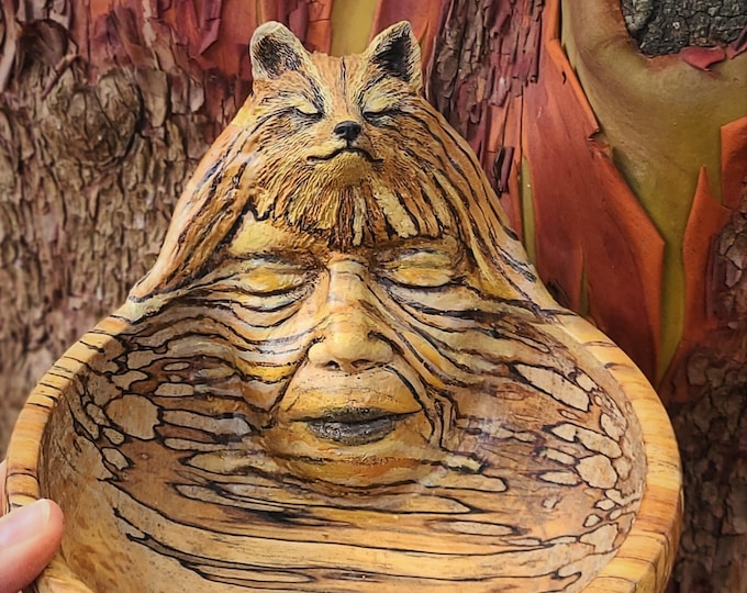 Ancient Wisdom, Fox Bowl & Shamanic Woman by Debra Bernier, Shaping ...