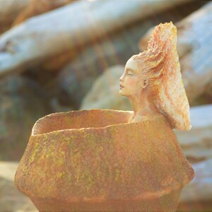 We Are Earth's Harmony, Offering Bowl Woman With Shell, by ...